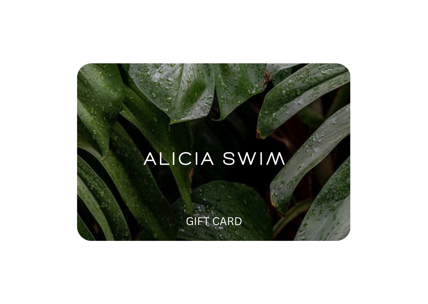 DIGITAL GIFT CARD - SUSTAINABLE BEACHWEAR | ALICIA SWIM