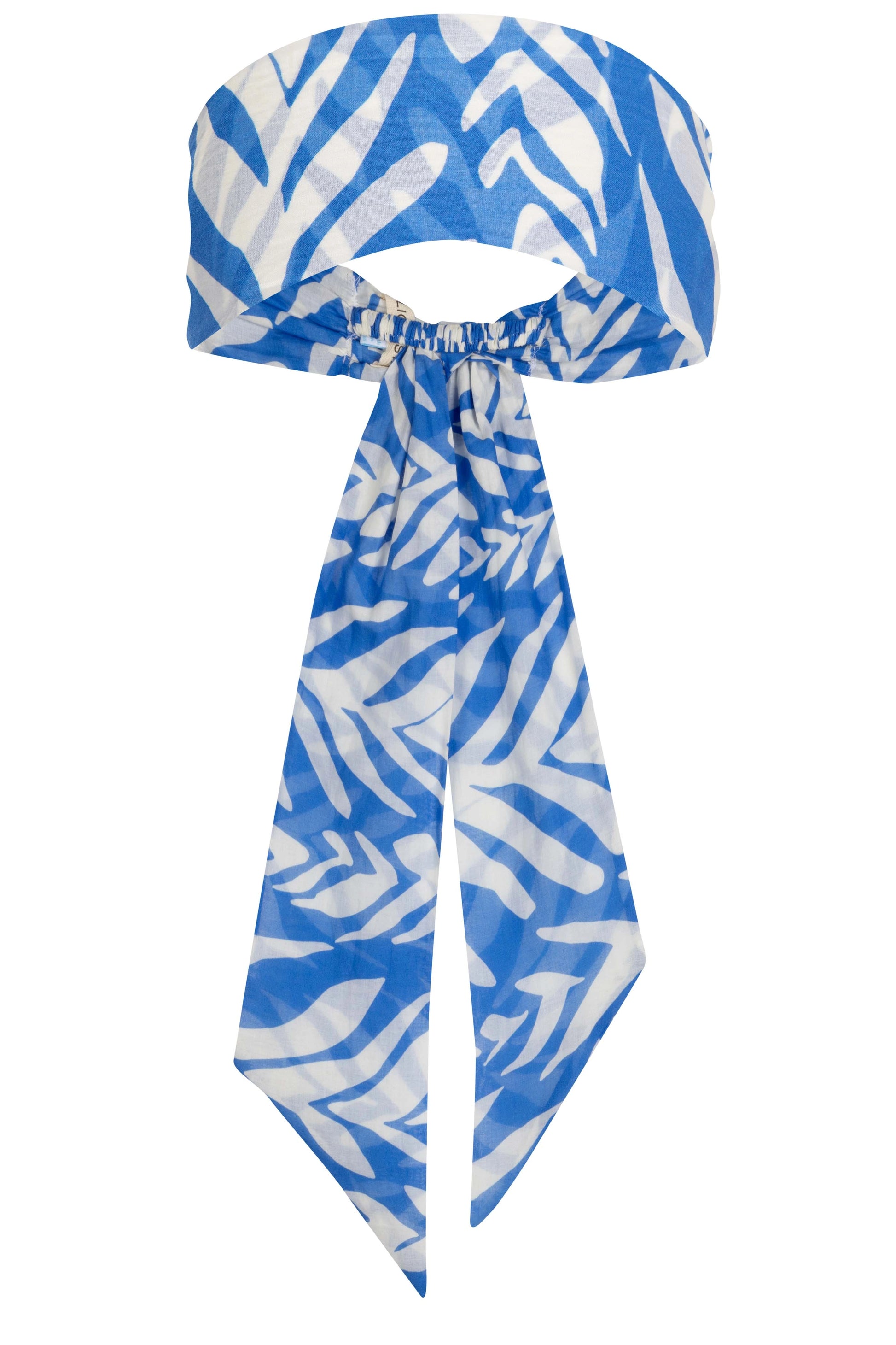 Shop Milla Headscarf In Blue Bay Waves | Alicia Swim – ALICIA SWIM